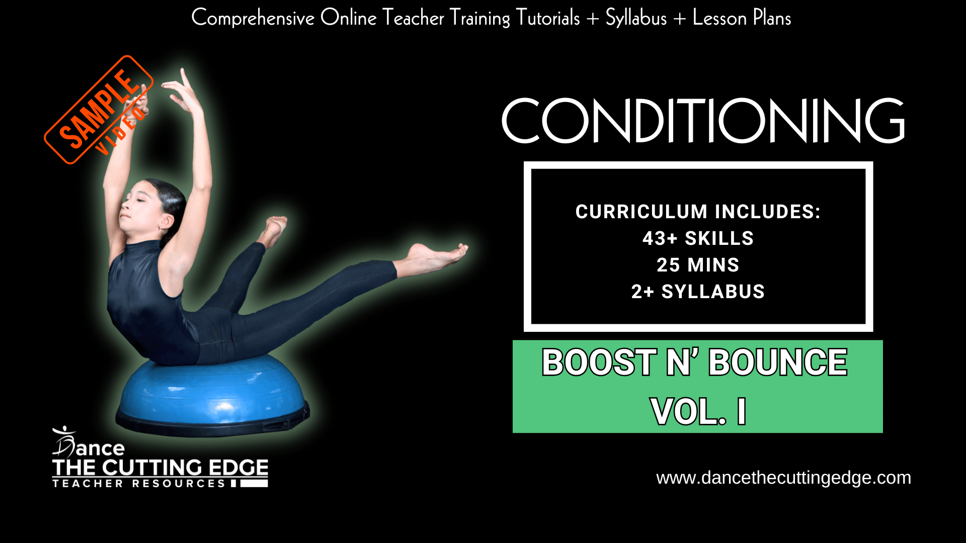 Boost ‘n Bounce Vol. I – Fun, Effective Conditioning | DTCE