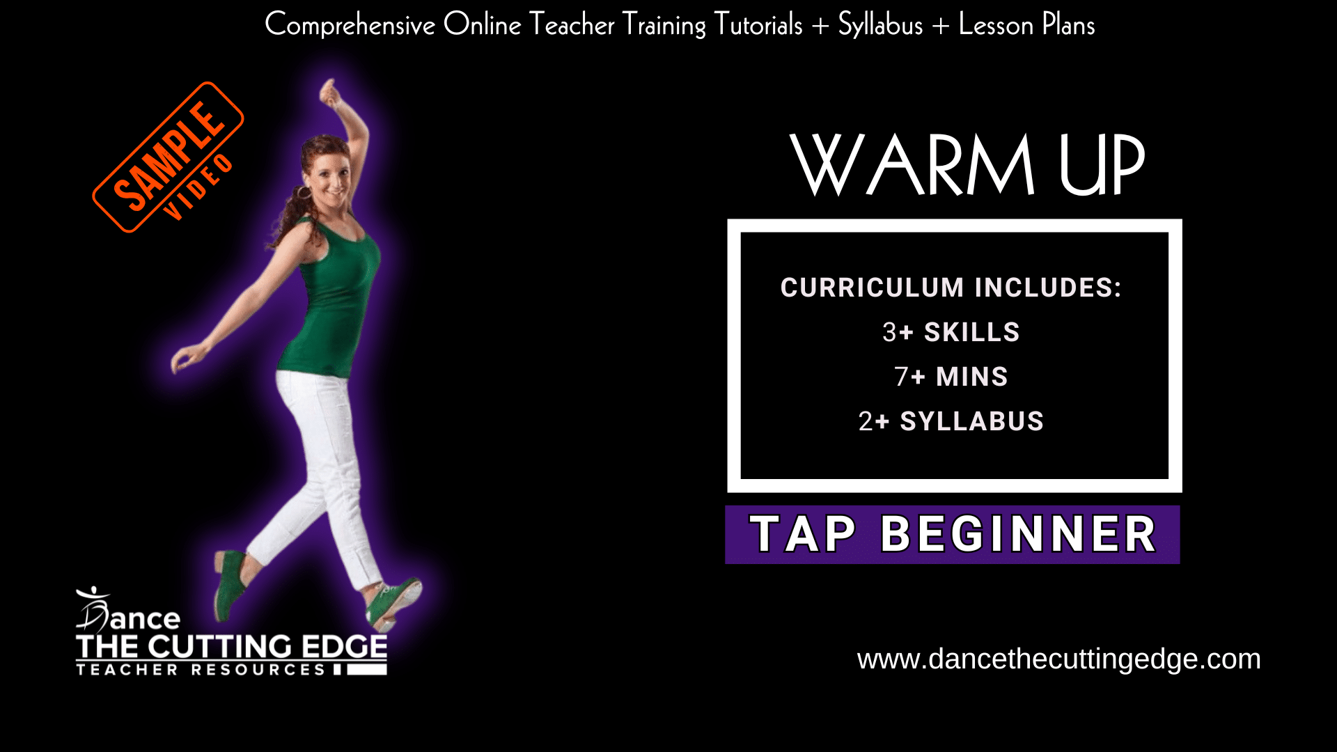 Warm Up Tap Beginner – Teacher Training Curriculum