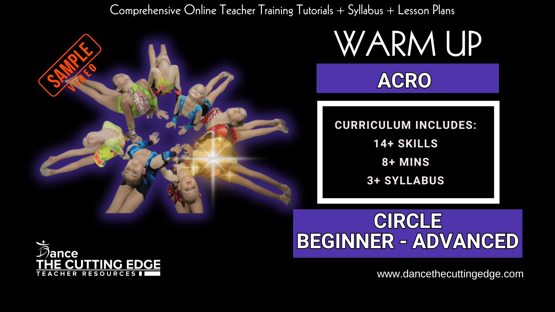 Warm Up: Acro Circle (Beginner-Advanced) - Dance: The Cutting Edge