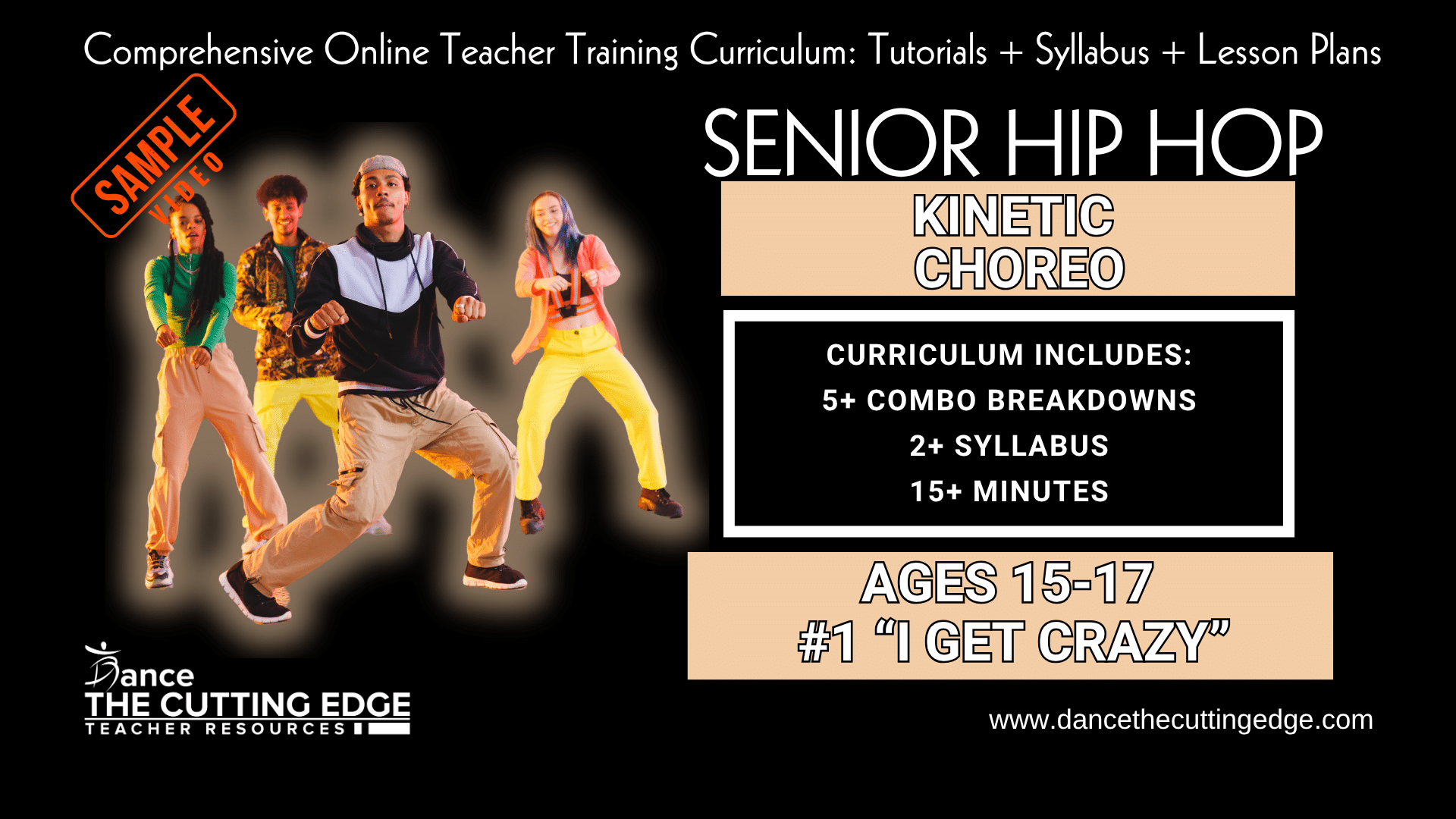 Senior Hip Hop Advanced Choreo: Kinetic Choreo “I Get Crazy”