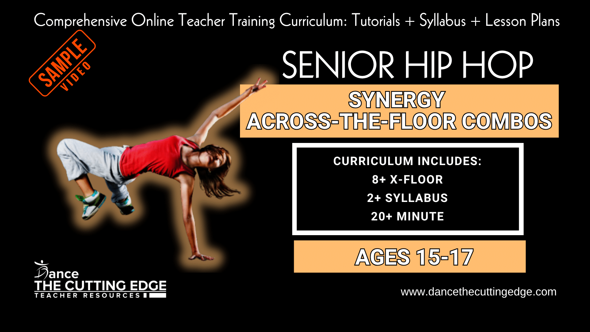 Senior Hip Hop Across-The-Floor Combos – Advanced Training
