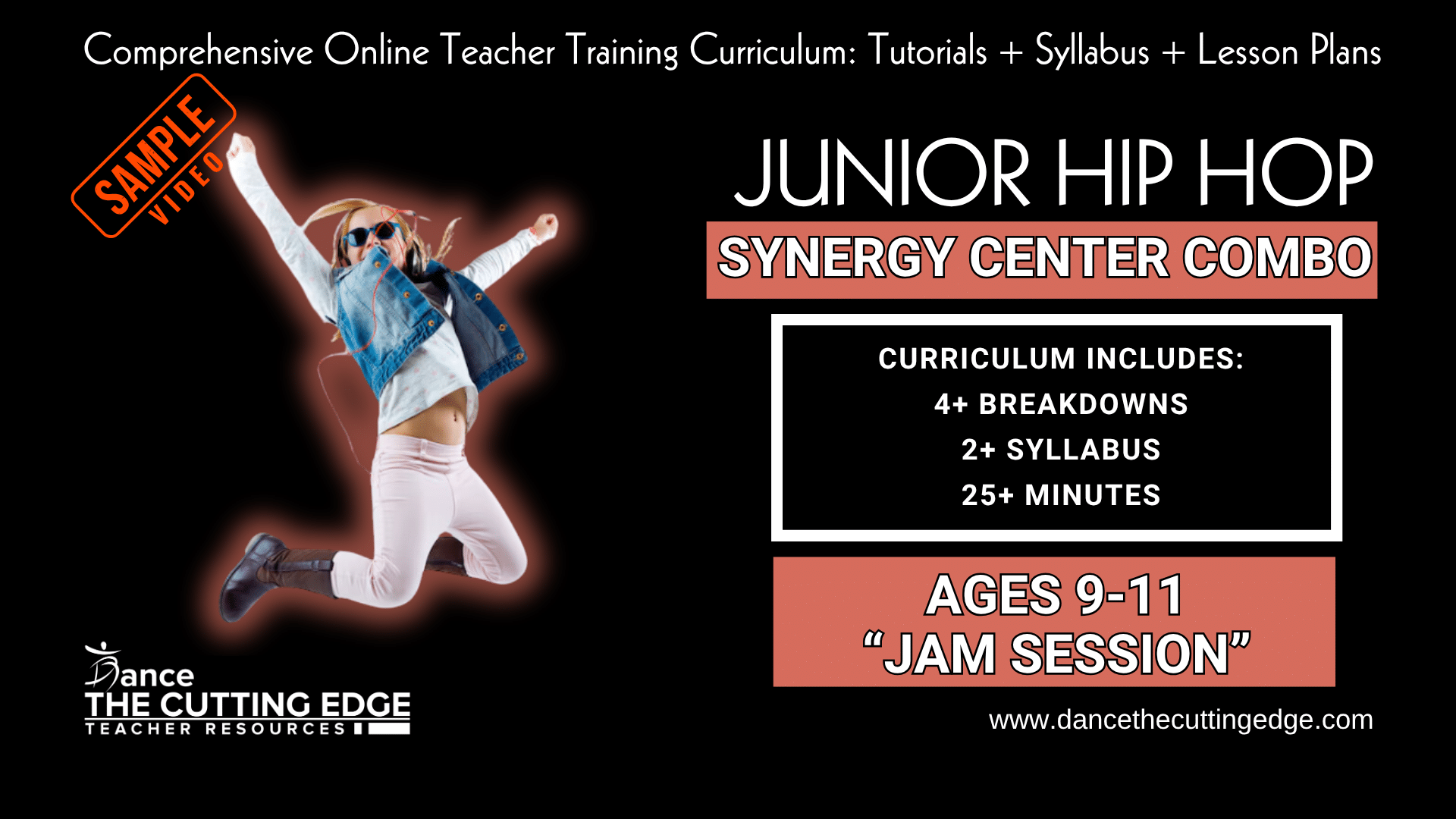 Synergy Center Combo: Junior Hip Hop Ages (9-11) "Jam Session" - Dance ...