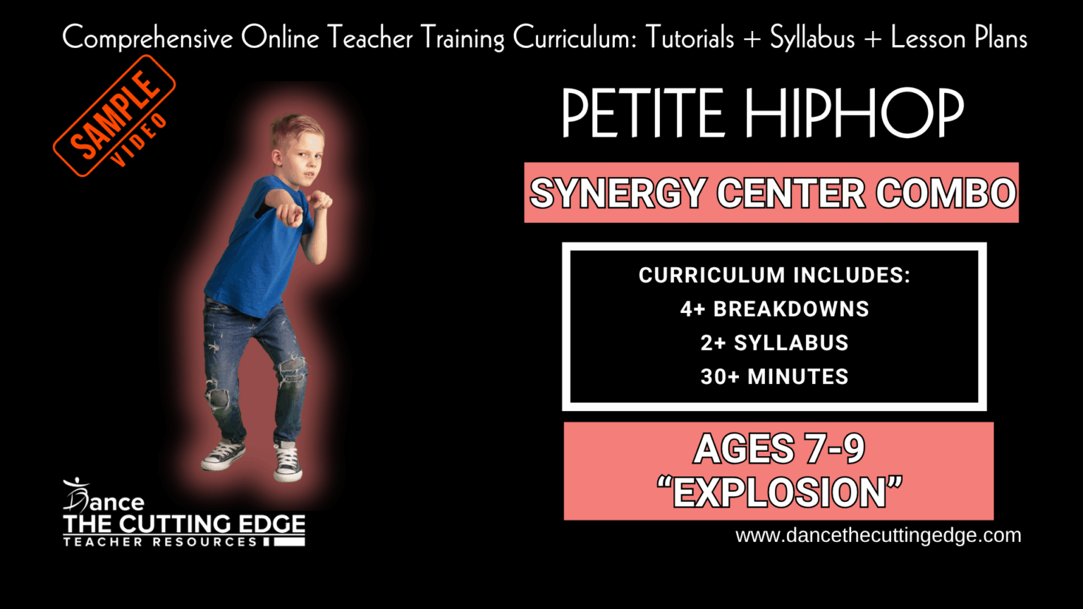 Petite Hip Hop “Explosion” Combo Ages 7–9 – DTCE