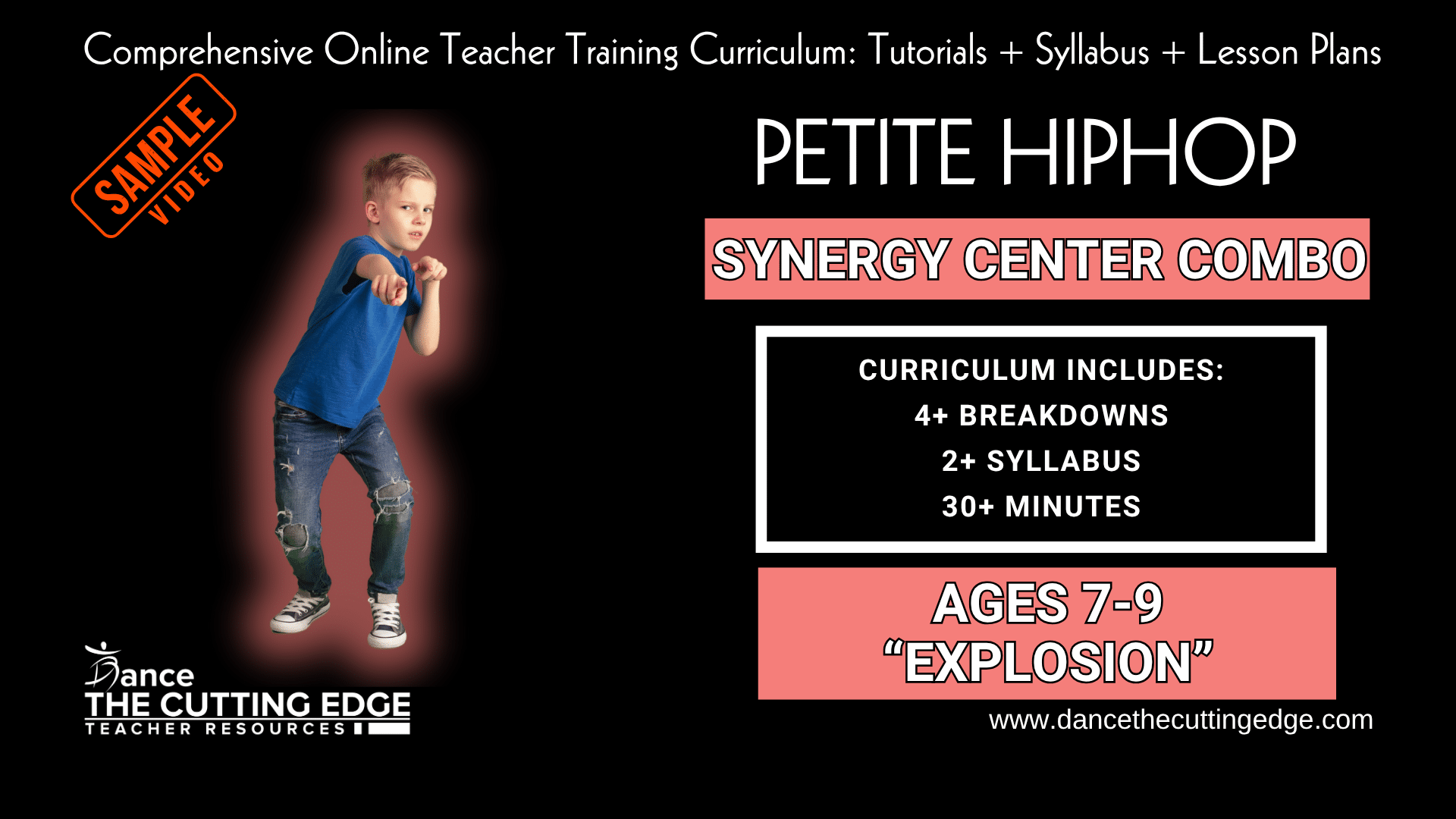 Synergy Center Combo: Petite Hip Hop for Ages (7-9) “Explosion” - Dance: The Cutting Edge