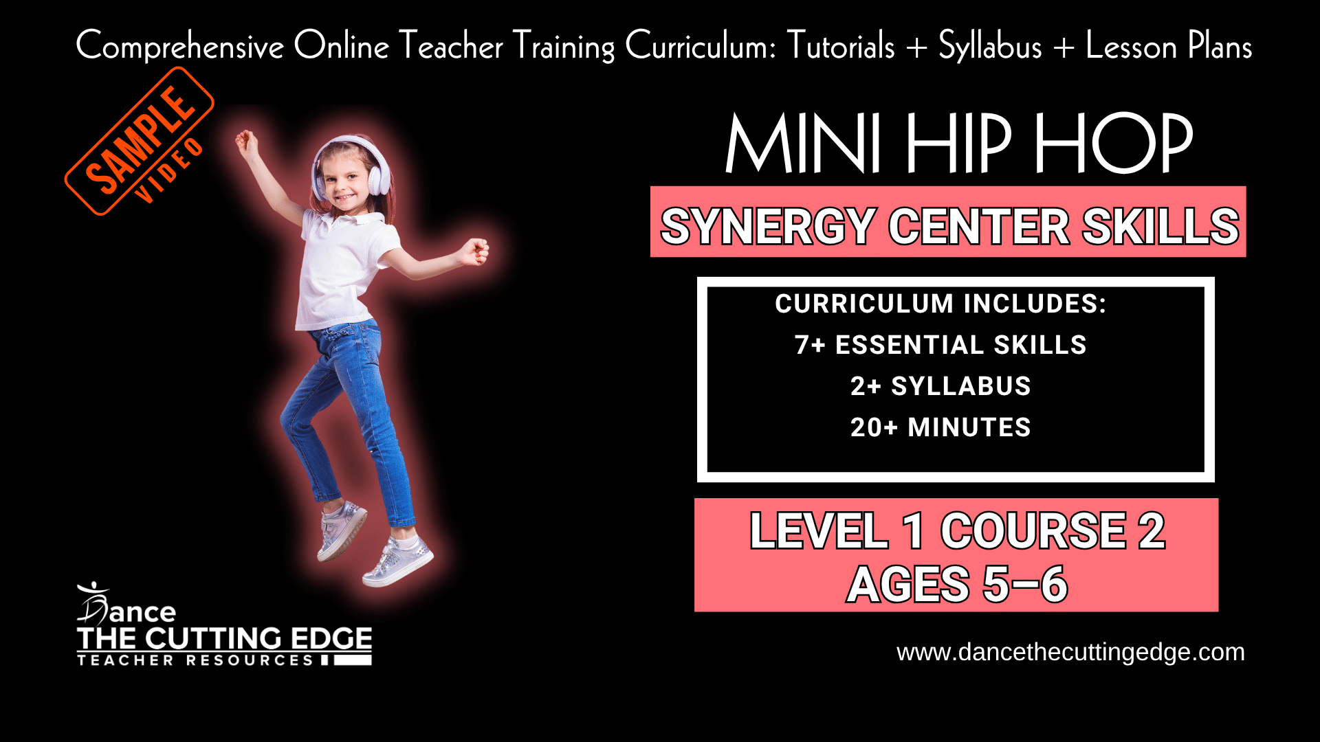 Synergy Center Skills: Mini Hip Hop Level 1 Course 2 Ages 5-6 - Dance ...