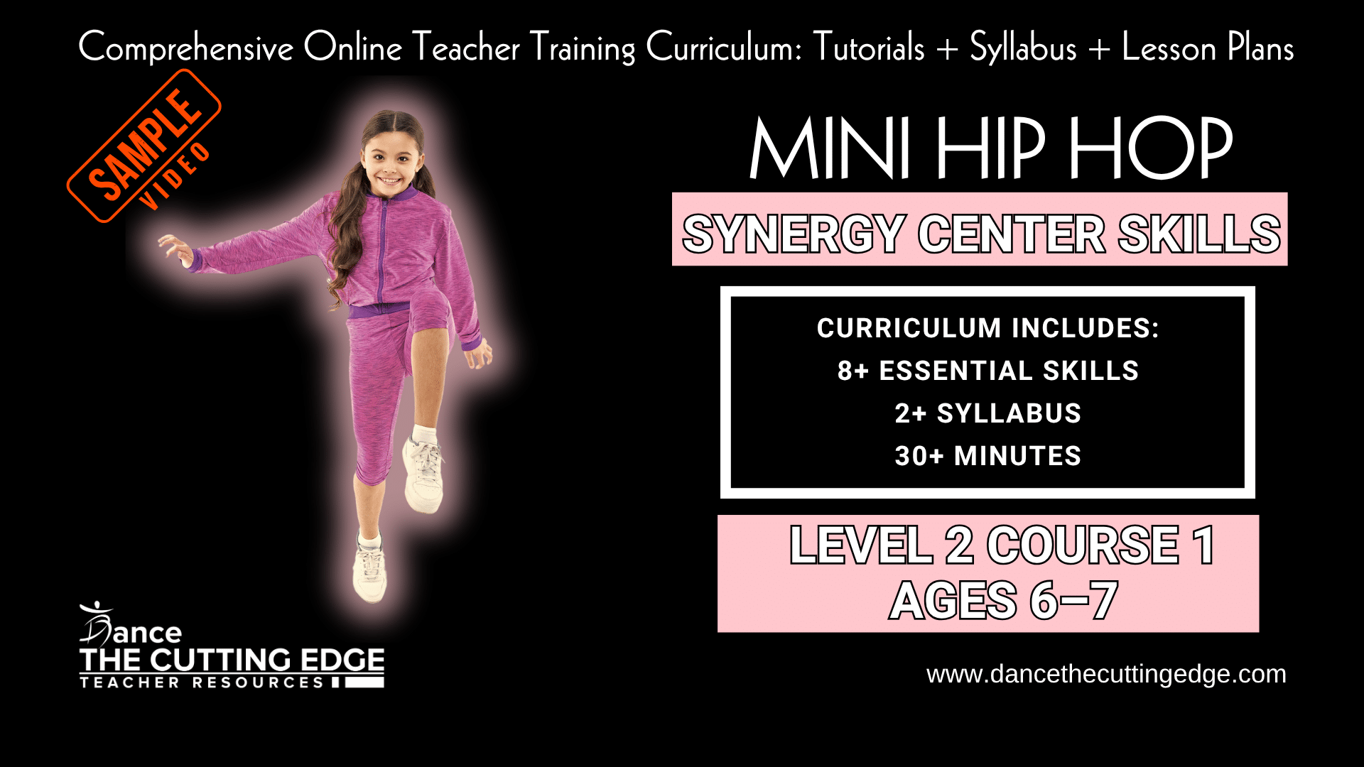 Synergy Center Skills: Mini Hip Hop Level 2 Course 1 Ages 6-7 - Dance ...
