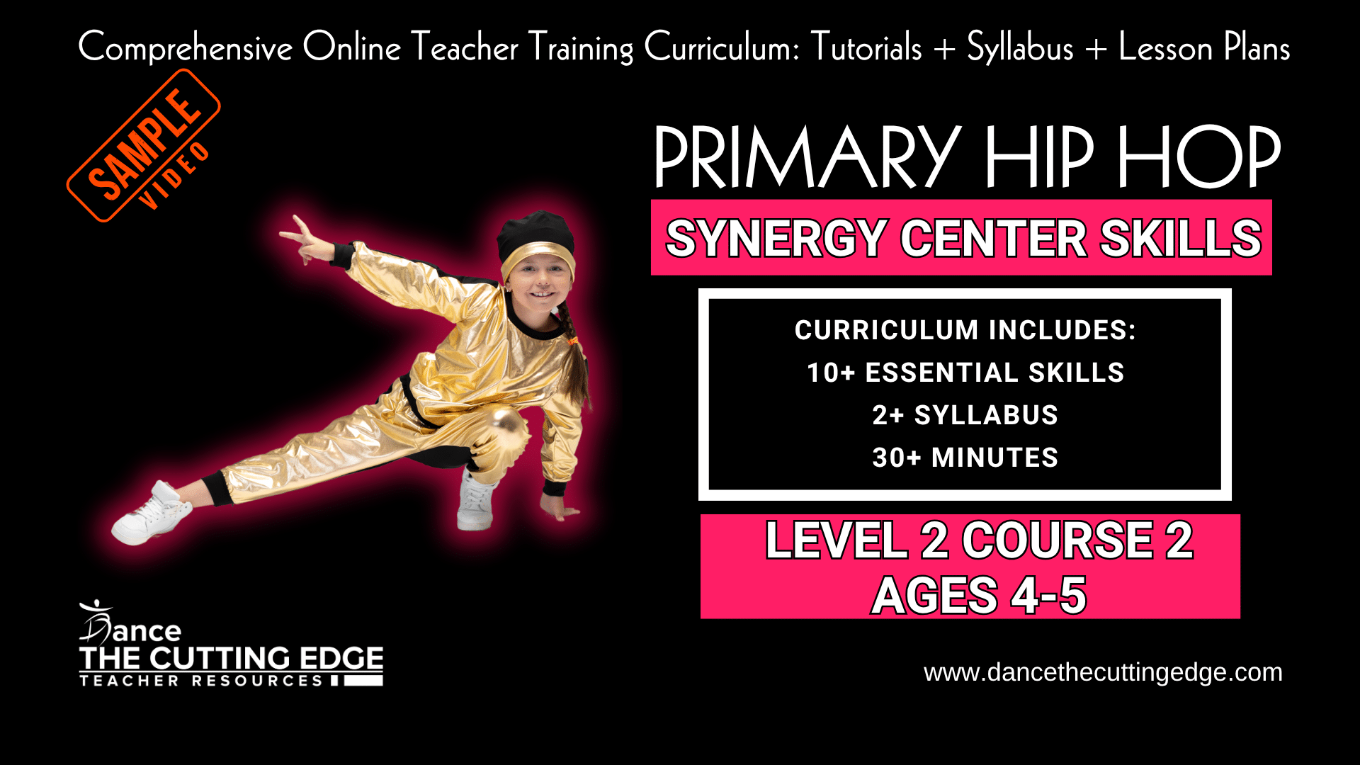 Synergy Center Skills: Primary Hip Hop Level 2 Course 2 Ages 4-5 ...