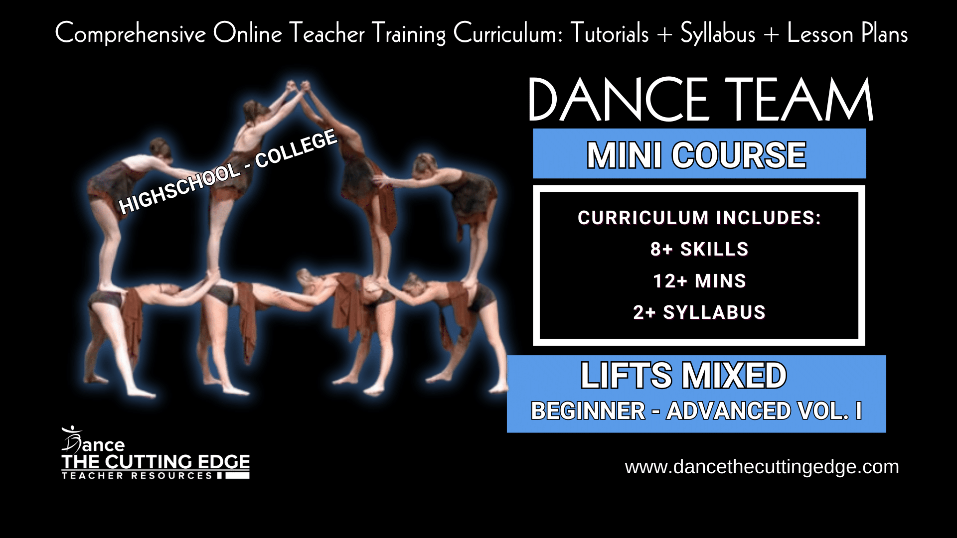 Dance Team Lifts Training – DTCE’s Beginner–Advanced Vol. I
